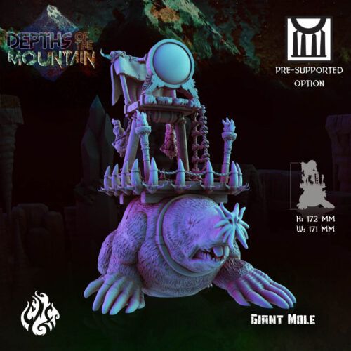 Giant Mole | Crippled God Foundry | DnD | RPG | Pathfinder : GetKulture